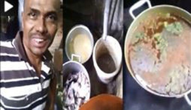 Chef prepares food in toilet in Saudi Arabia: nasty video Chef prepares food in toilet in Saudi Arabia: nasty video