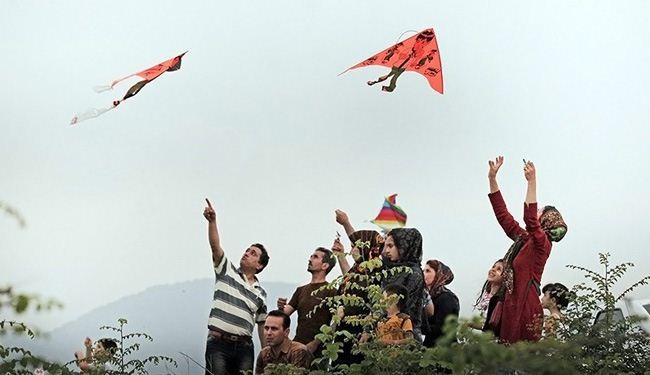 In picture: Kite festival in northern Iran