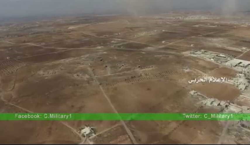 Drone Footage: Syria Army Captured Southern Aleppo Air Base