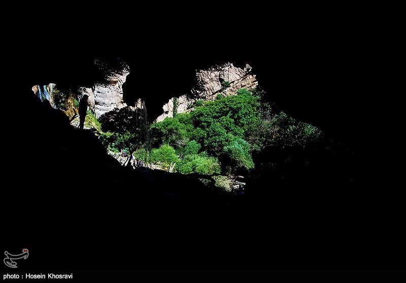 See stunning photos of Margoon or snake like waterfall in Iran